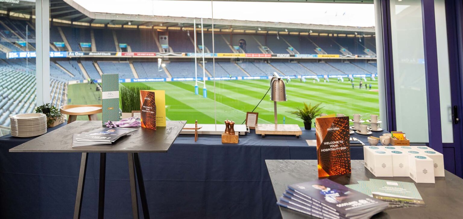 Murrayfield Boxes - Murrayfield Experience